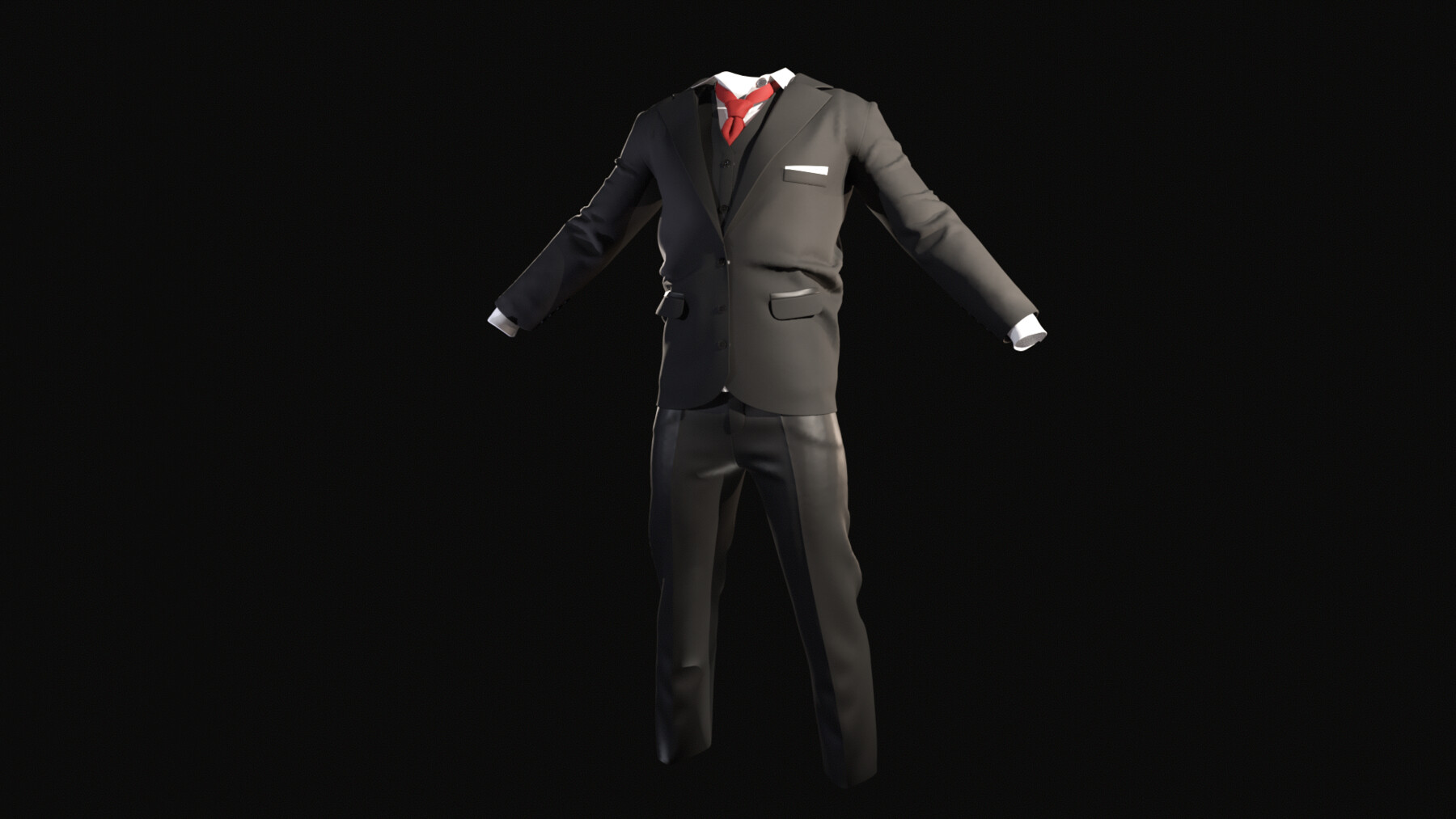 ArtStation - Men Suit | Game Assets