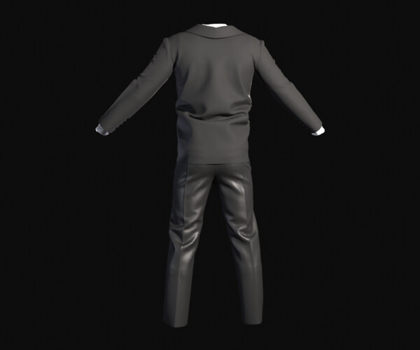 ArtStation - Men Suit | Game Assets