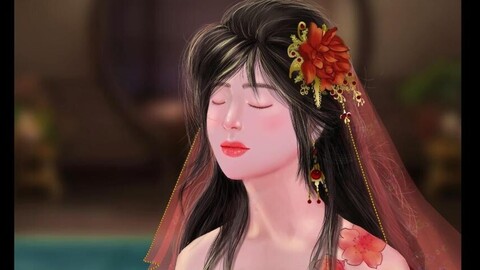 ArtStation - chinese bride | Artworks