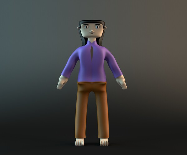 ArtStation - CHARACTER MODEL | Resources