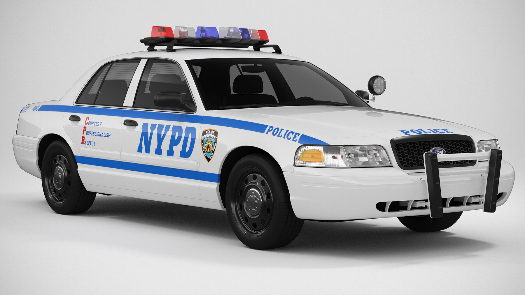 ArtStation - Ford Crown Victoria NYPD | Resources