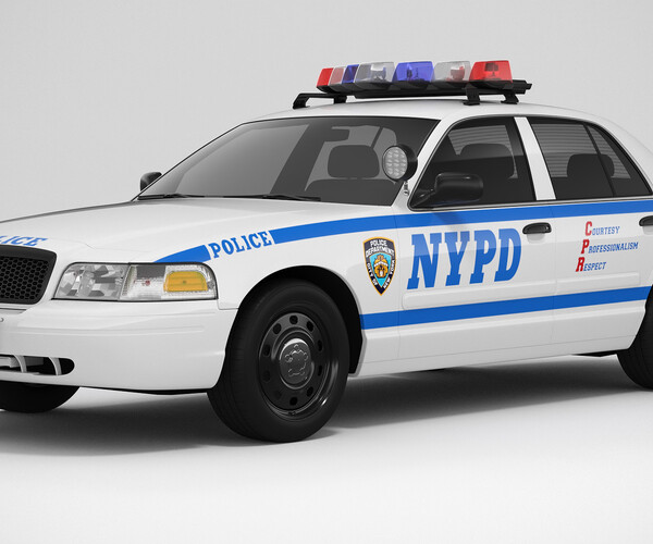 ArtStation - Ford Crown Victoria NYPD | Resources