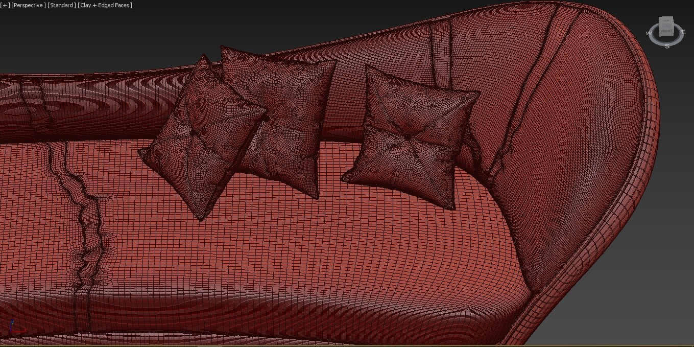 ArtStation - Wonatti Manarola Sofa 3D model | Resources