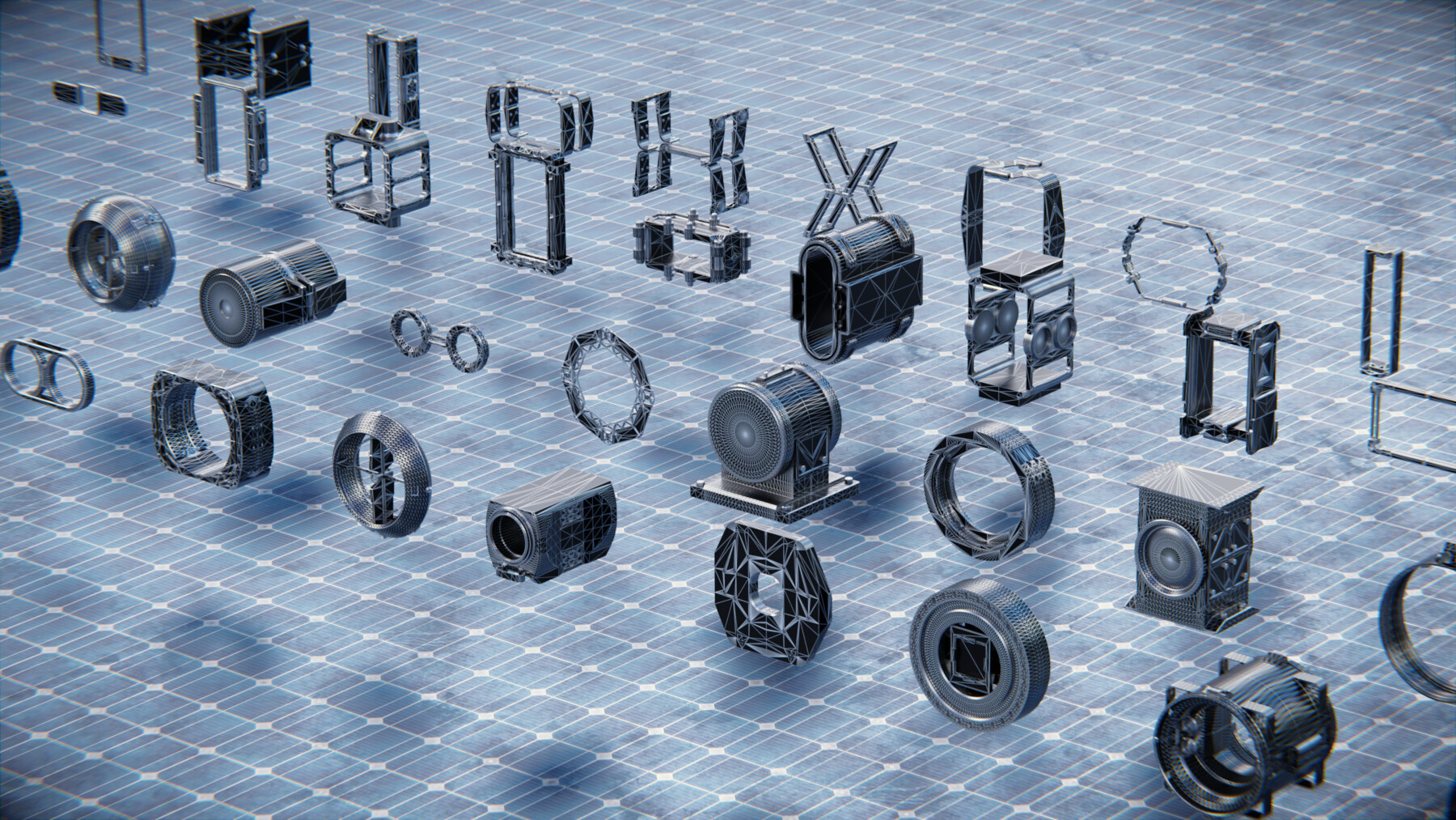 ArtStation - 3D Various Kitbash | Resources