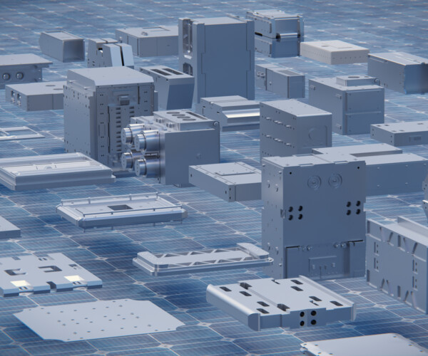 ArtStation - 3D Various Kitbash | Resources