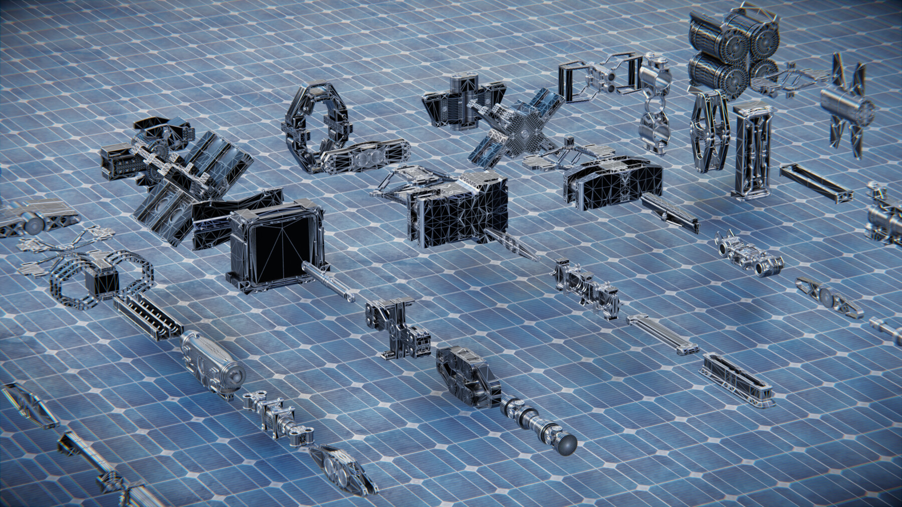 ArtStation - 3D Various Kitbash | Resources