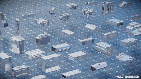 ArtStation - 3D Various Kitbash | Resources