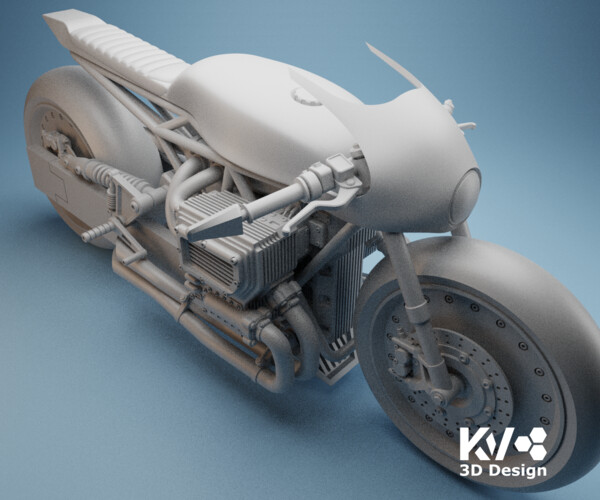 ArtStation - KV-The Batman Batcycle 2022 3D print model | Resources
