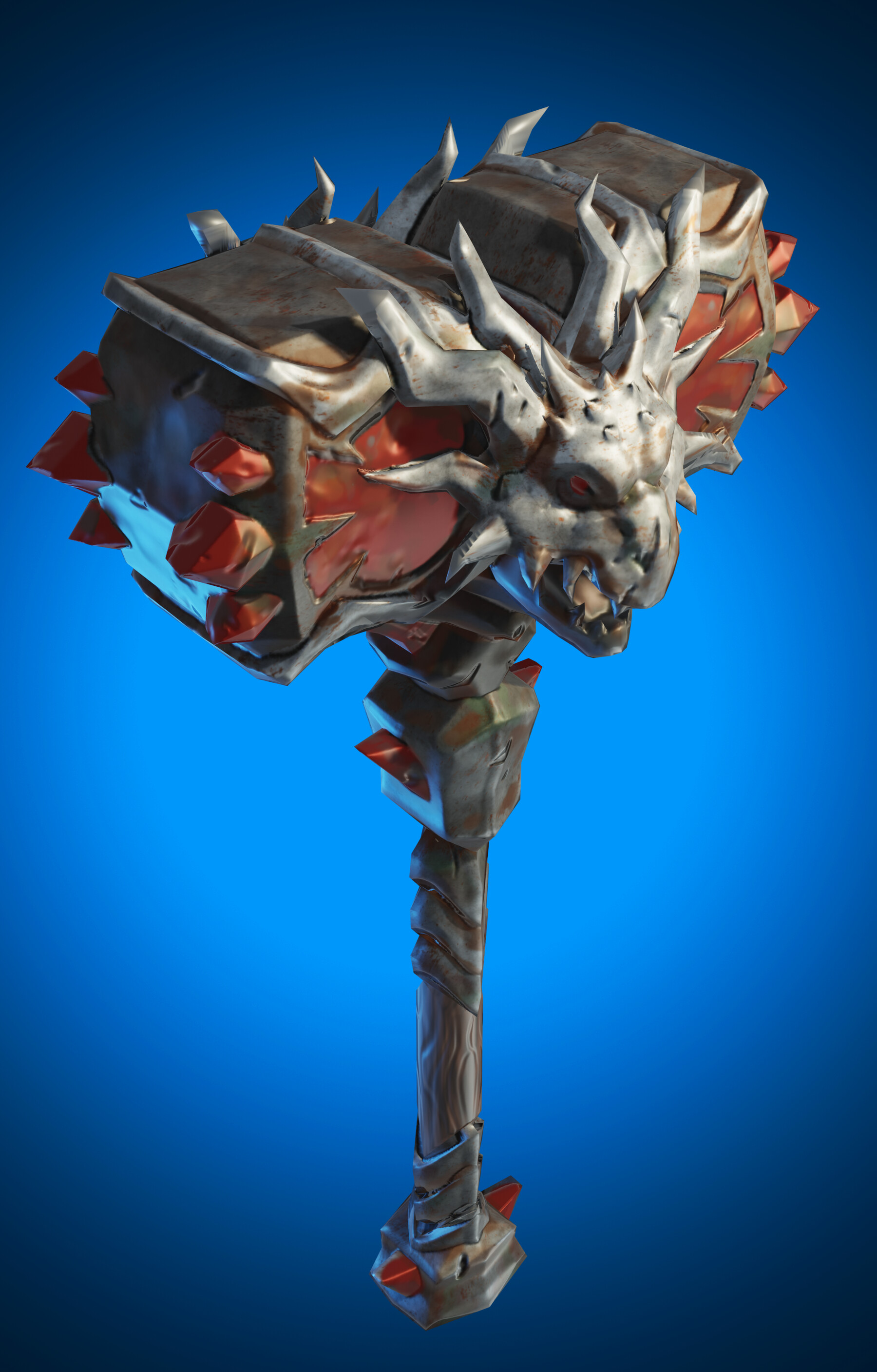 ArtStation - Stylized Hammer Weapon Low Poly Game Ready | Game Assets