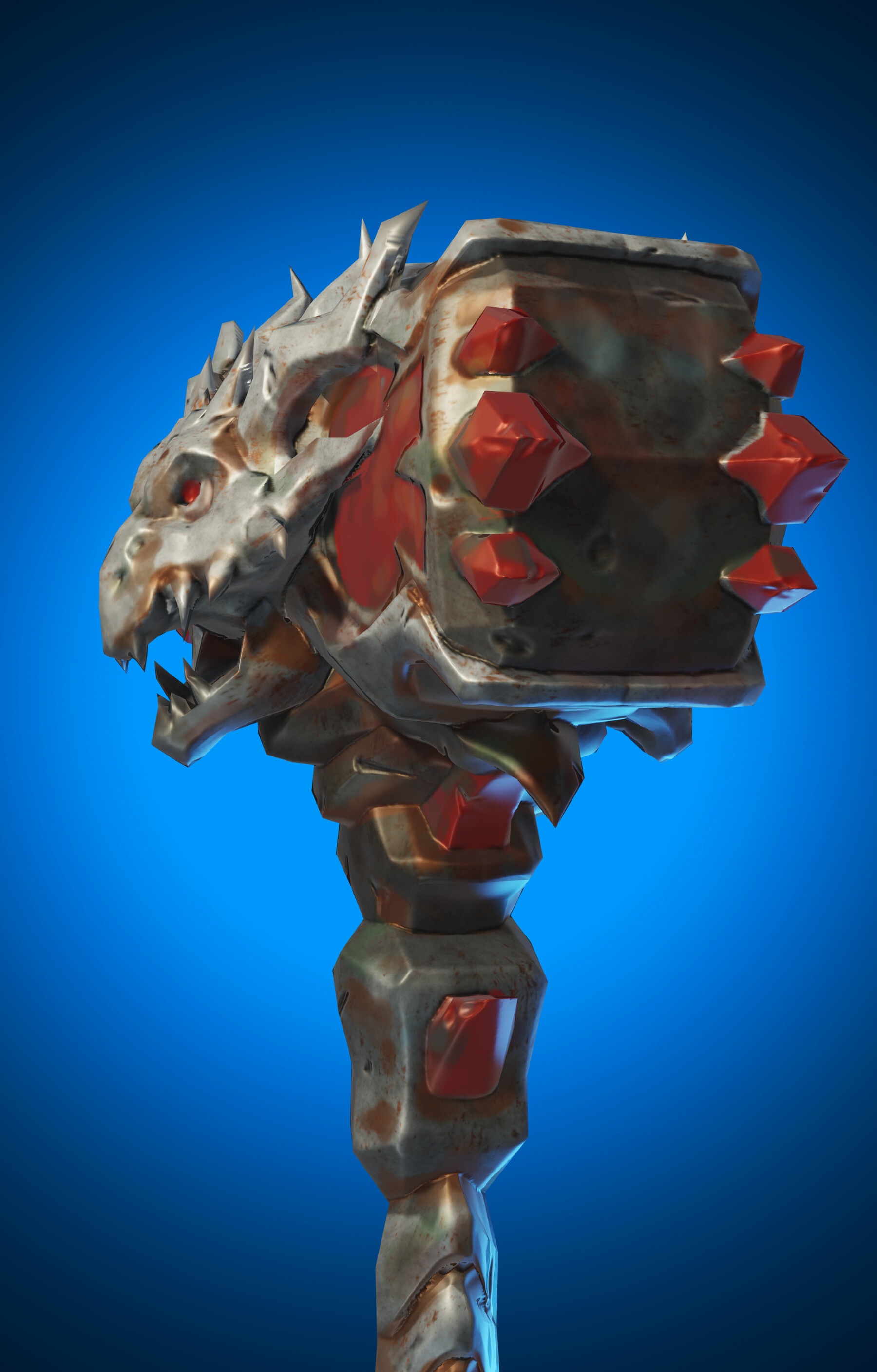 ArtStation - Stylized Hammer Weapon Low Poly Game Ready | Game Assets