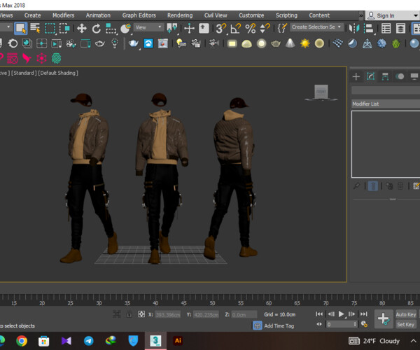 ArtStation - Mens Outfit | Game Assets