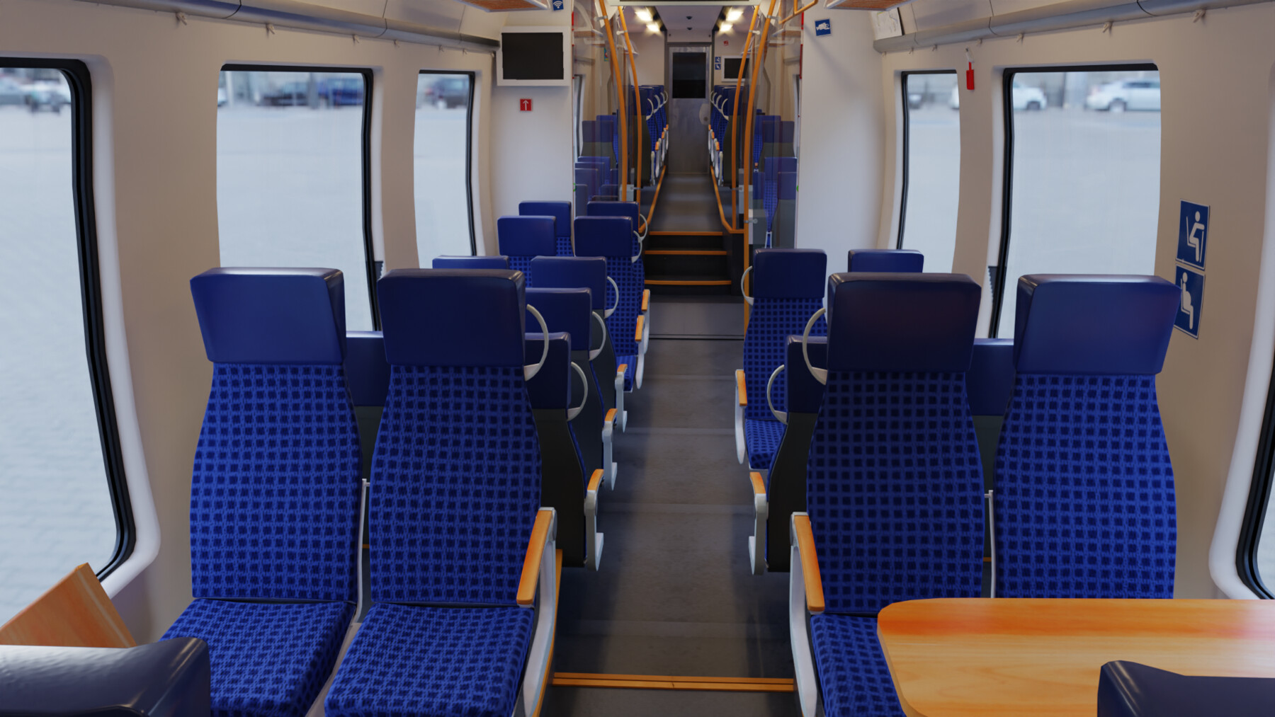 ArtStation - Bombardier TALENT 2 Train Abelio | Game Assets