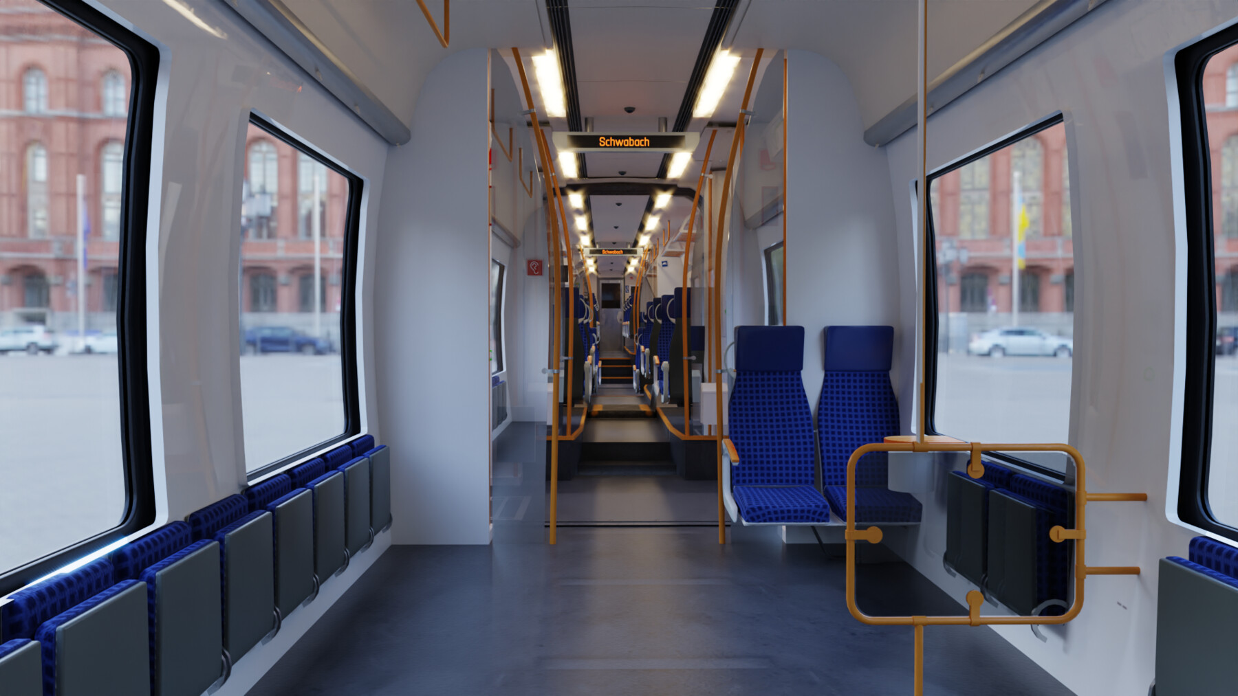 ArtStation - Bombardier TALENT 2 Train Abelio | Game Assets