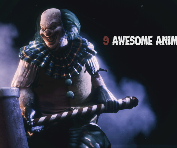 ArtStation - Killer Clown (Unreal Engine, Unity, .fbx and Textures ...