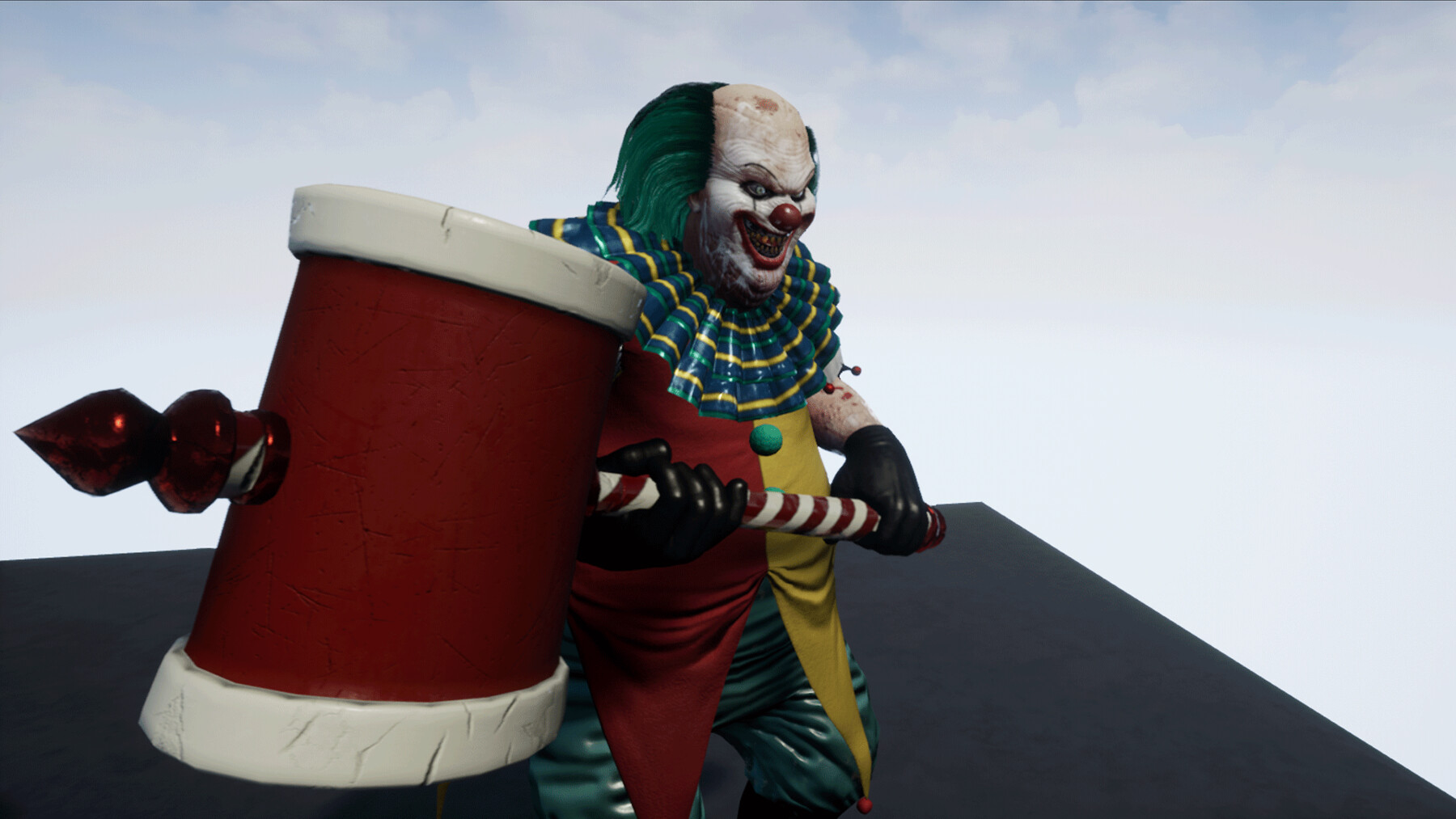 ArtStation - Killer Clown (Unreal Engine, Unity, .fbx and Textures ...