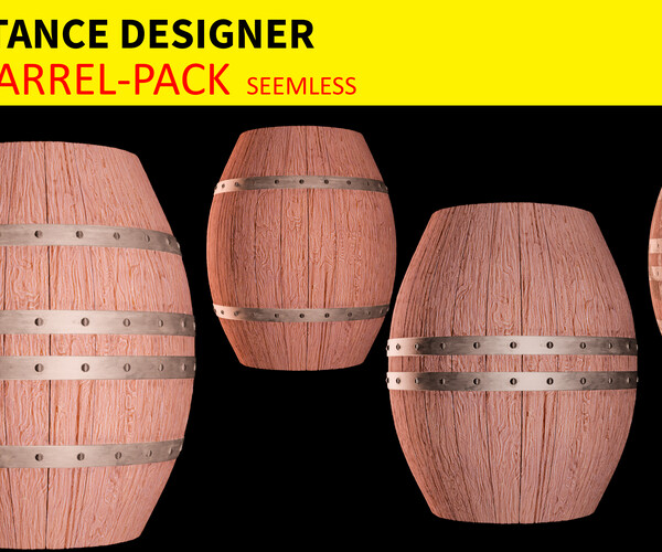 ArtStation - BARREL TEXTURE | Resources