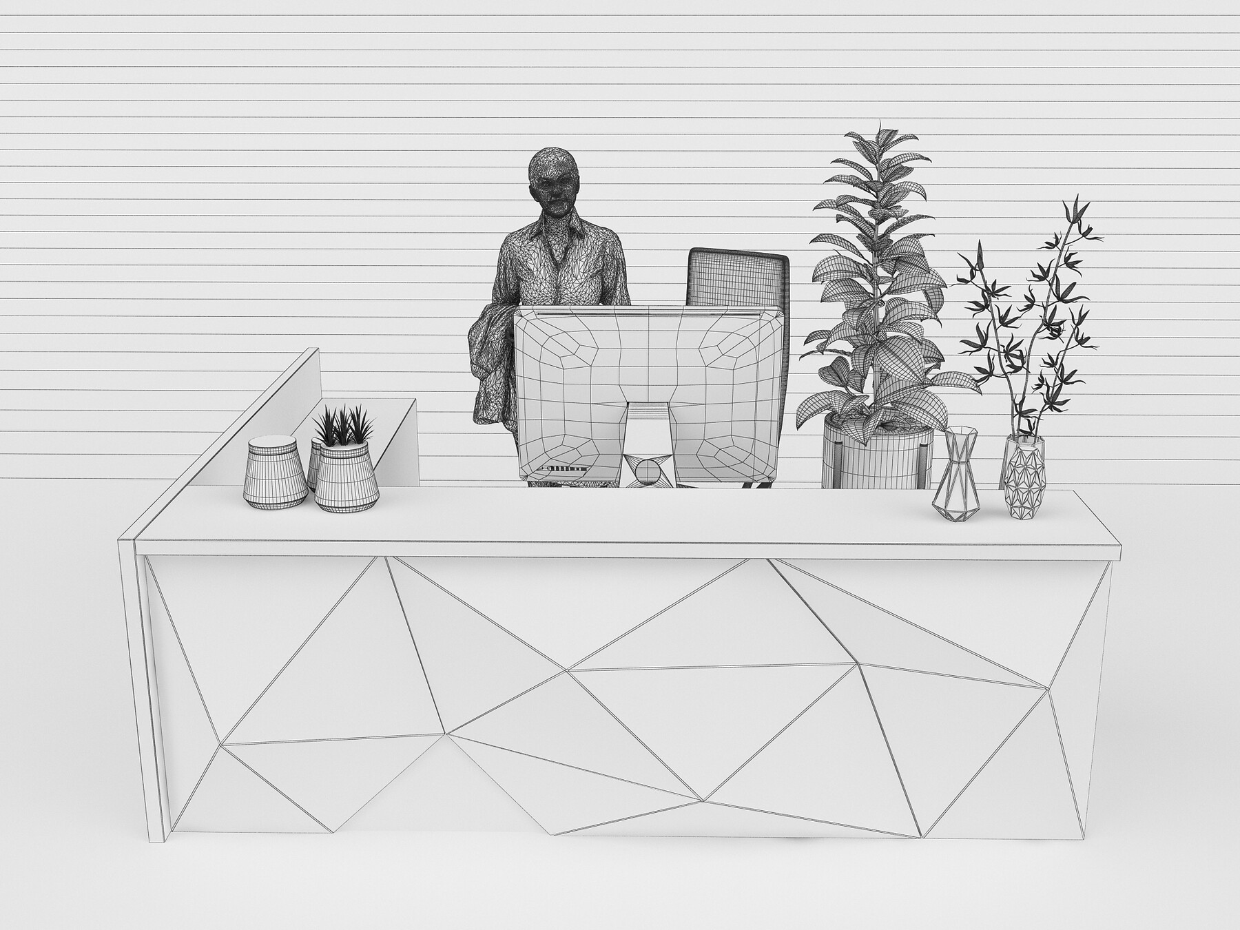 ArtStation - Reception Desk - 080 | Resources
