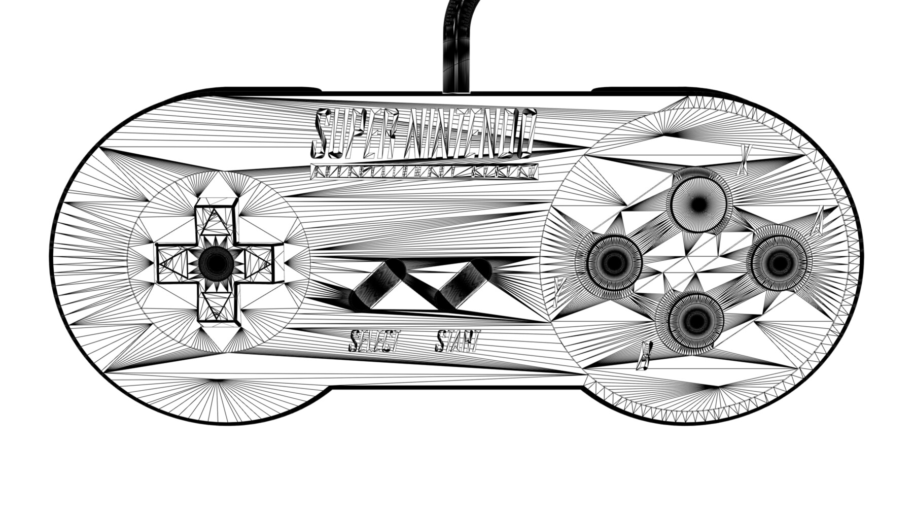 ArtStation - Snes Controller | Game Assets