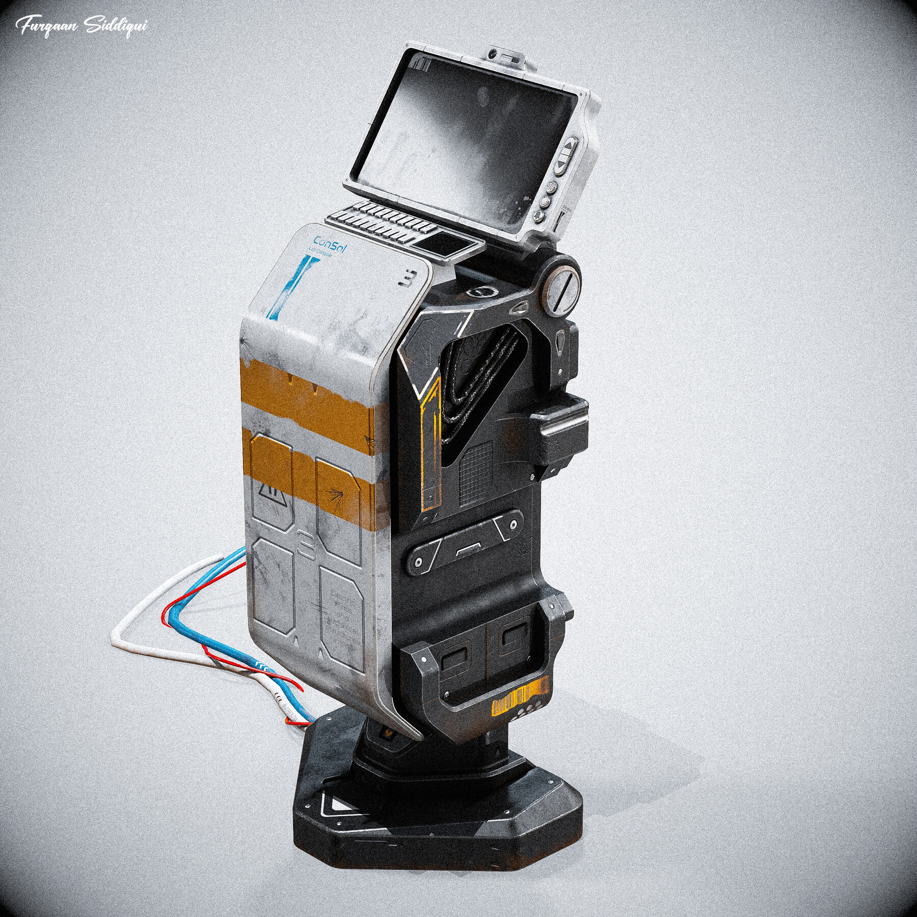 ArtStation - Sci-fi Console ARchie One | Game Assets