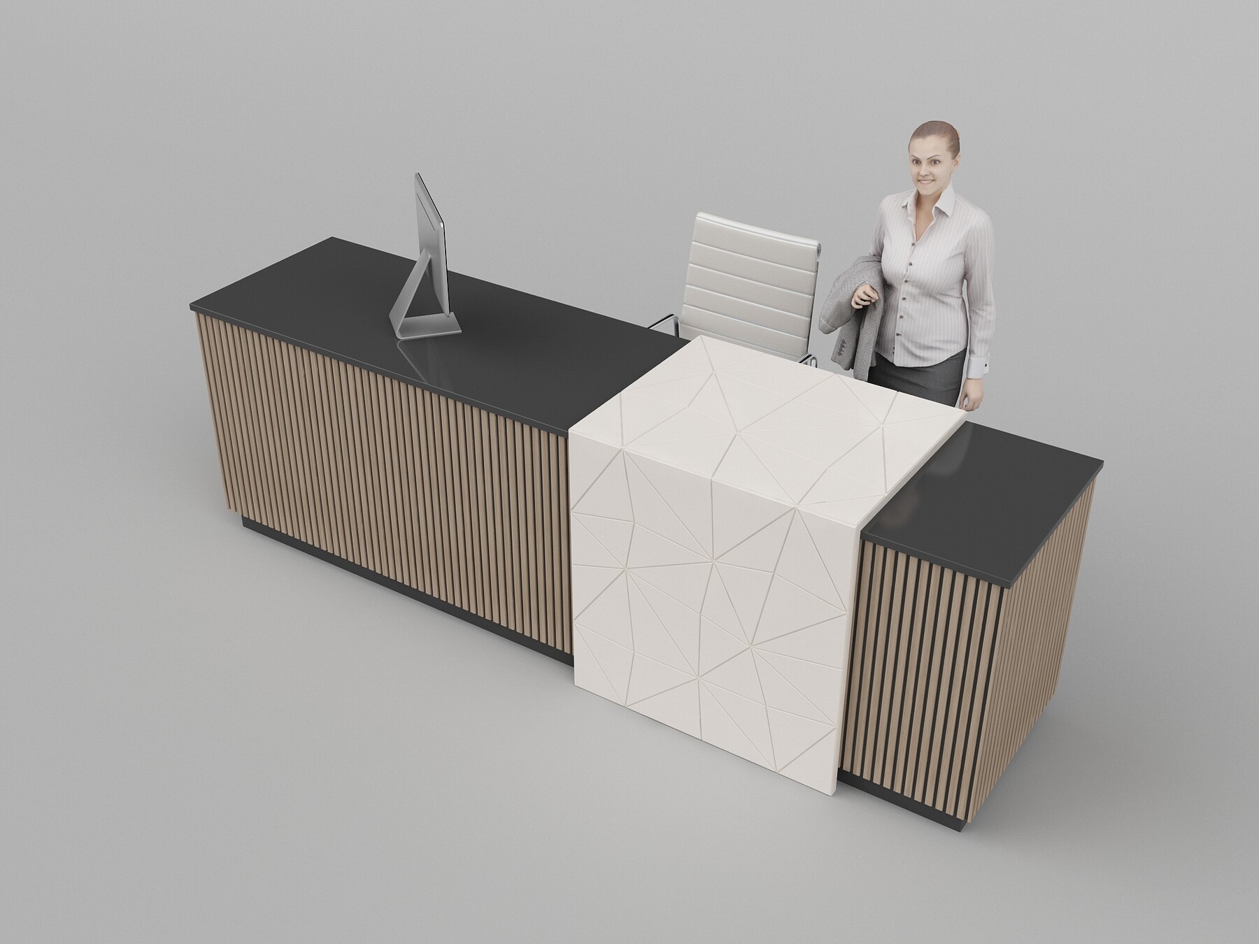 ArtStation - Reception Desk - 086 | Resources