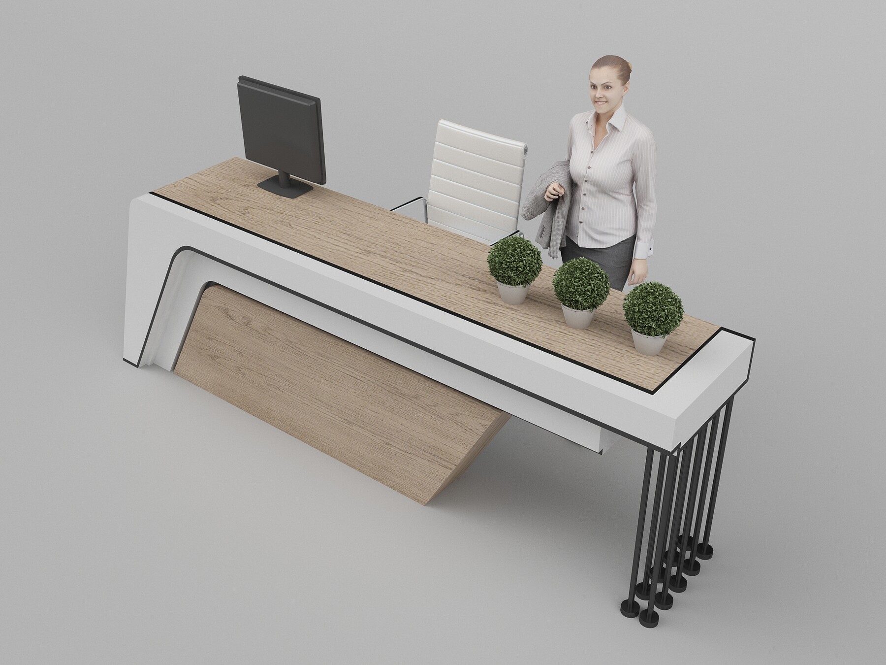 ArtStation - Reception Desk - 088 | Resources