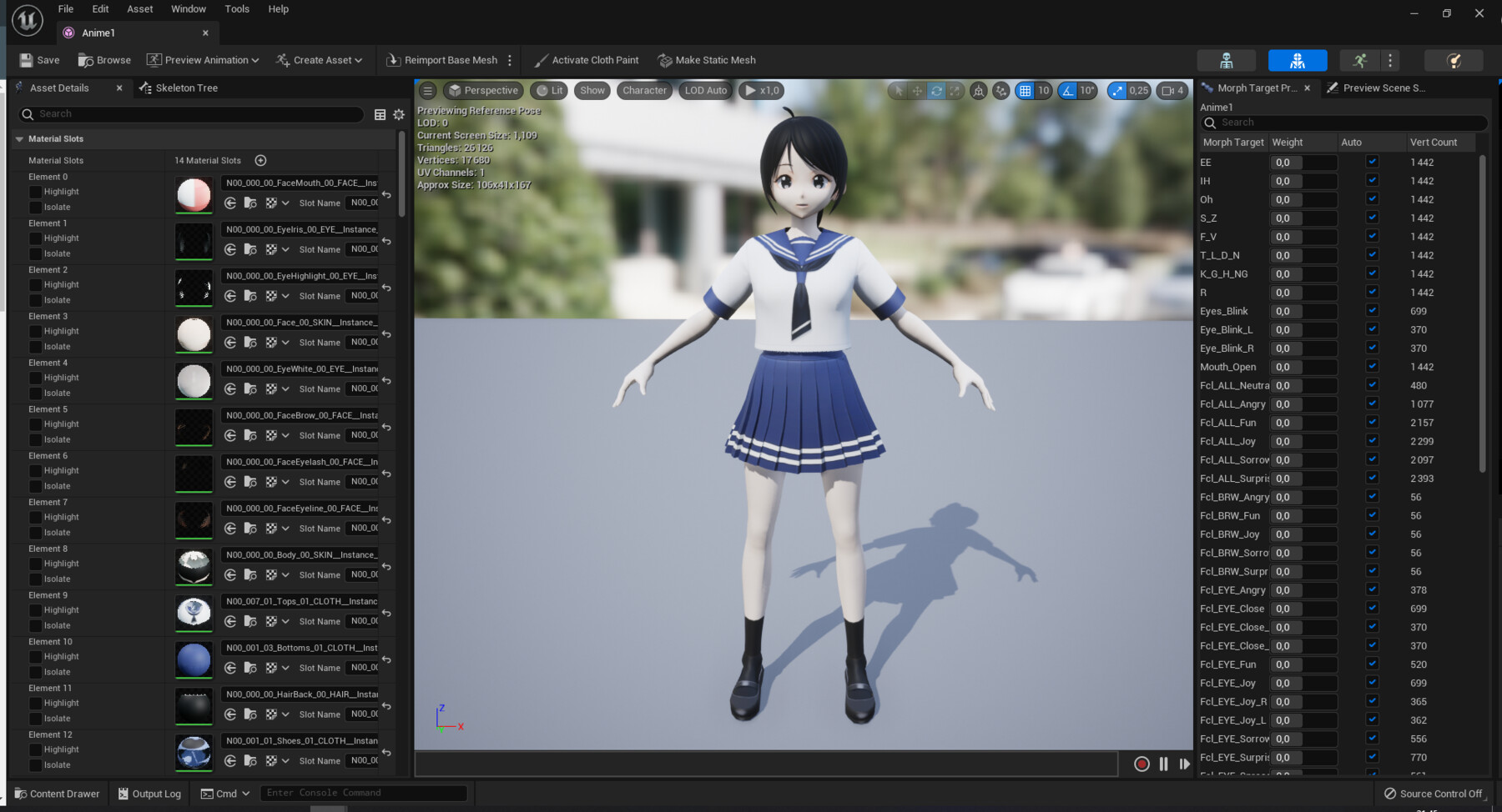 ArtStation - VRM girl Asian Woman RealTime japanese korean Female 3D ...