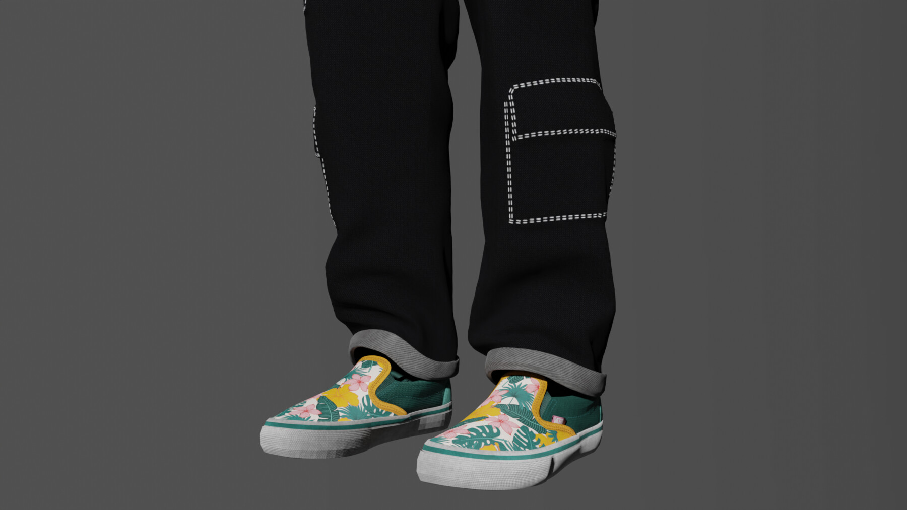 ArtStation - Male Casual Bmx Skateboarding Outfit Trousers Pants Jacket ...