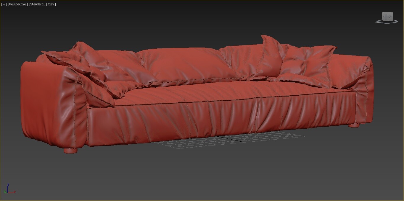ArtStation - Baxter Casablanca Sofa 3d model | Resources