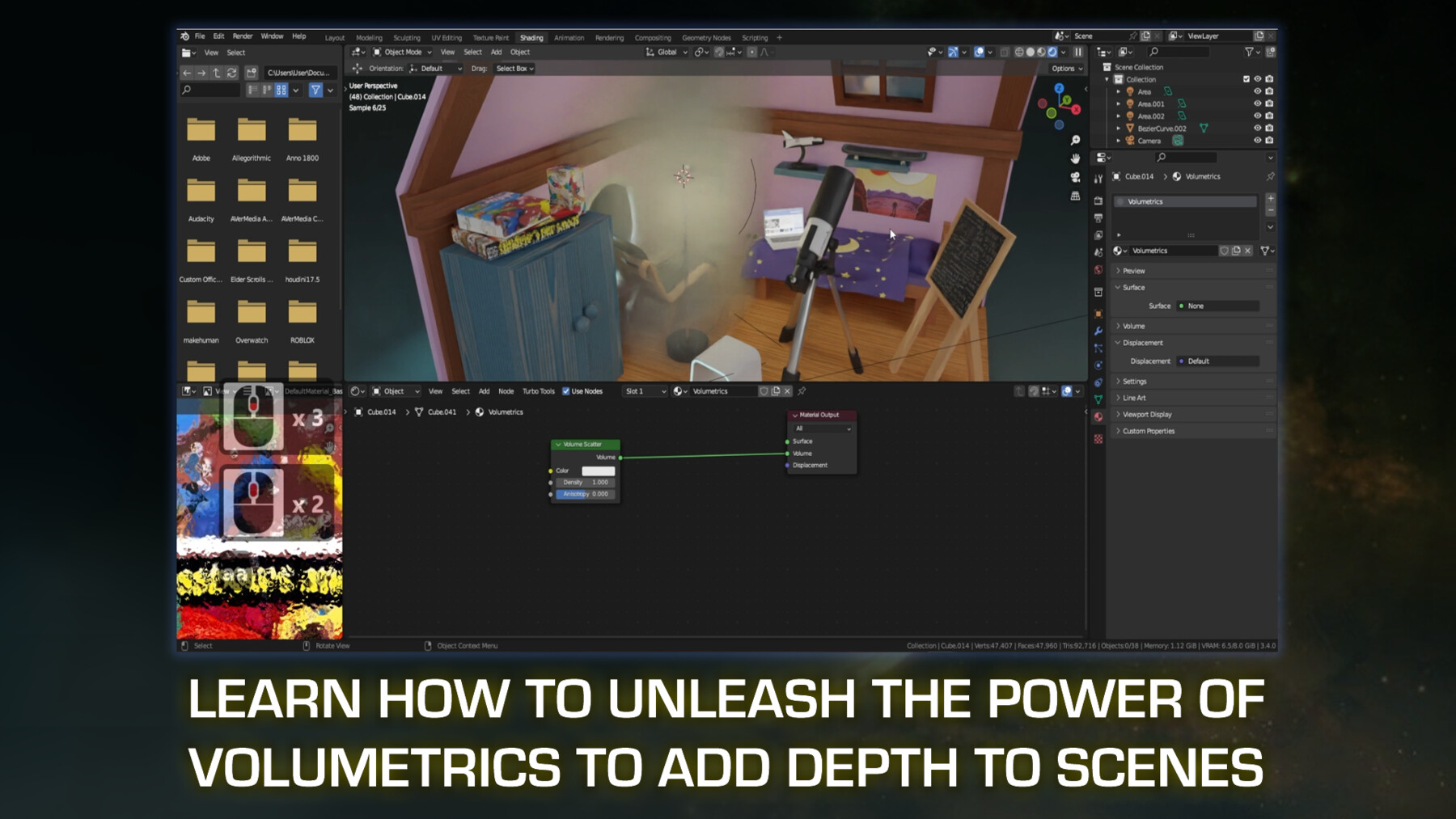 ArtStation - Mastering the Art of Isometric Room Design in Blender 3 | Tutorials