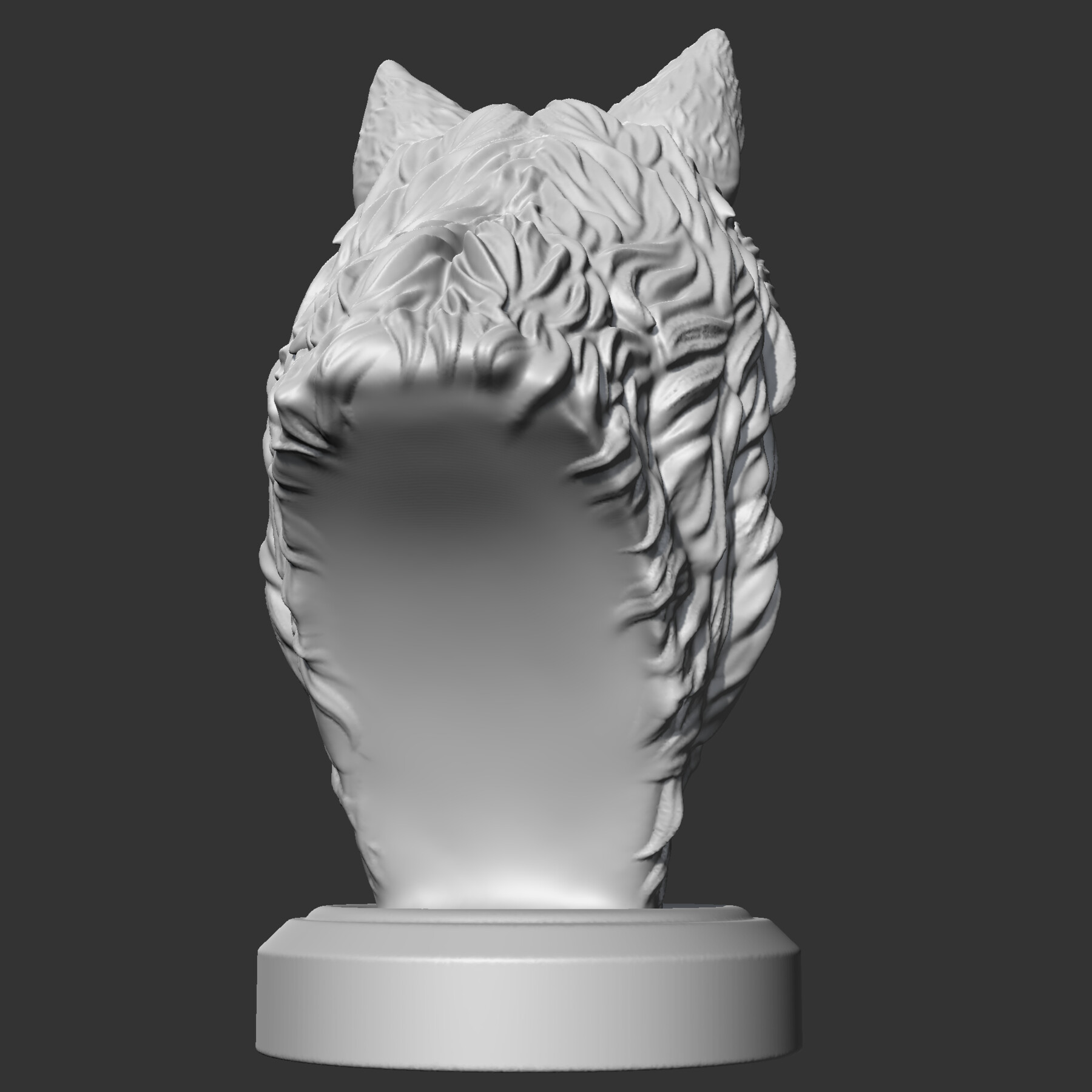 ArtStation - Wolf Head AM02 3D print model | Resources