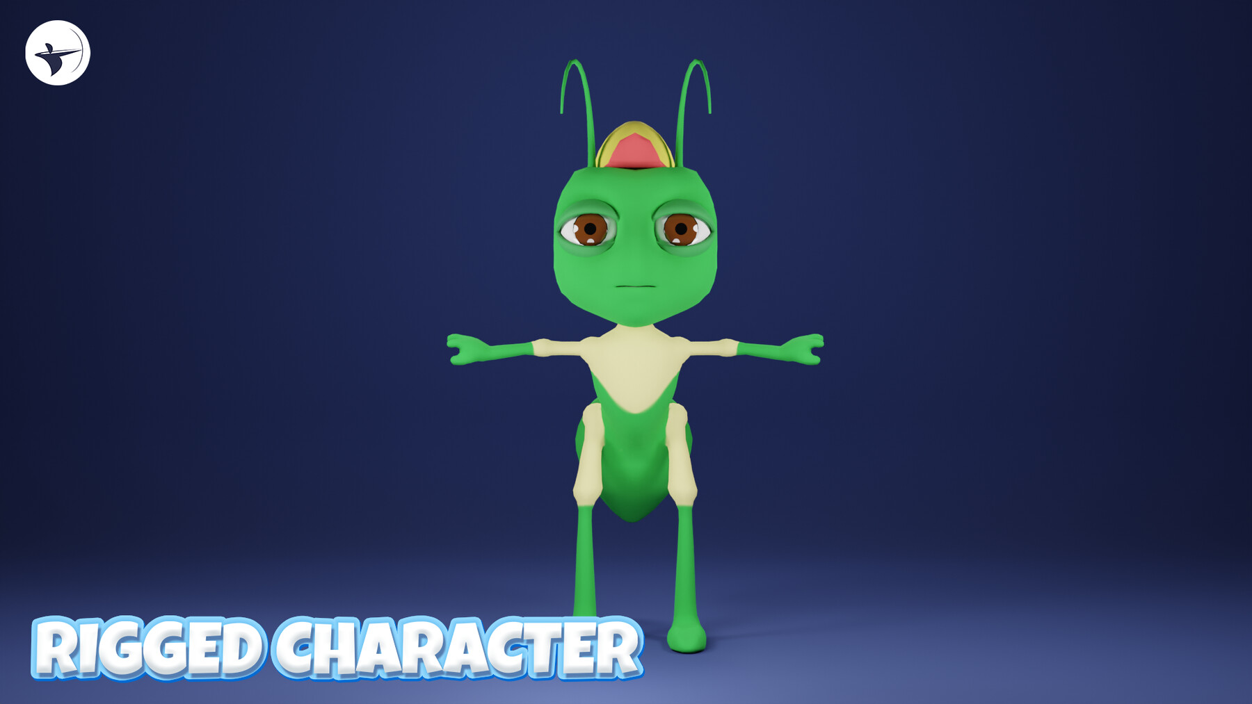 ArtStation - Bugs City Low Poly Cartoon Town 3D Art FREE Small Pack ...