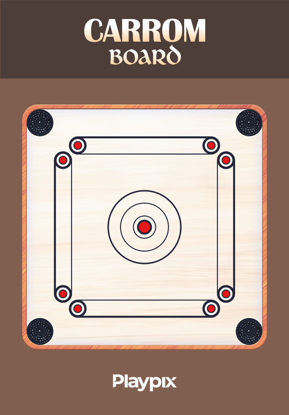 ArtStation - Carrom Game - Play Board 2D | Game Assets