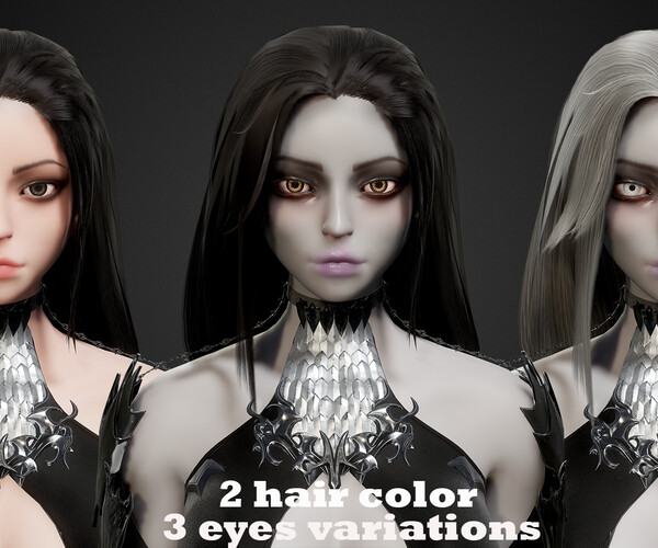 ArtStation - Vampire Girl Drusilla | Game Assets