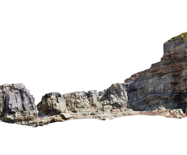 ArtStation - Large Coastal Cliff Scan Collection PBR | Resources
