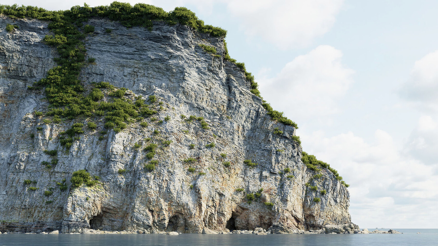 ArtStation - Large Coastal Cliff Scan Collection PBR | Resources