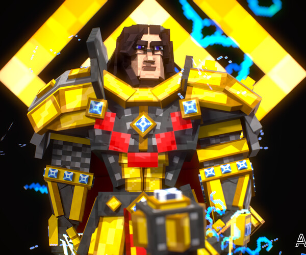 ArtStation - Paladin of the Light | Game Assets