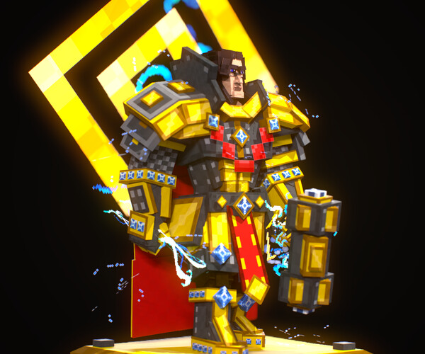 ArtStation - Paladin of the Light | Game Assets