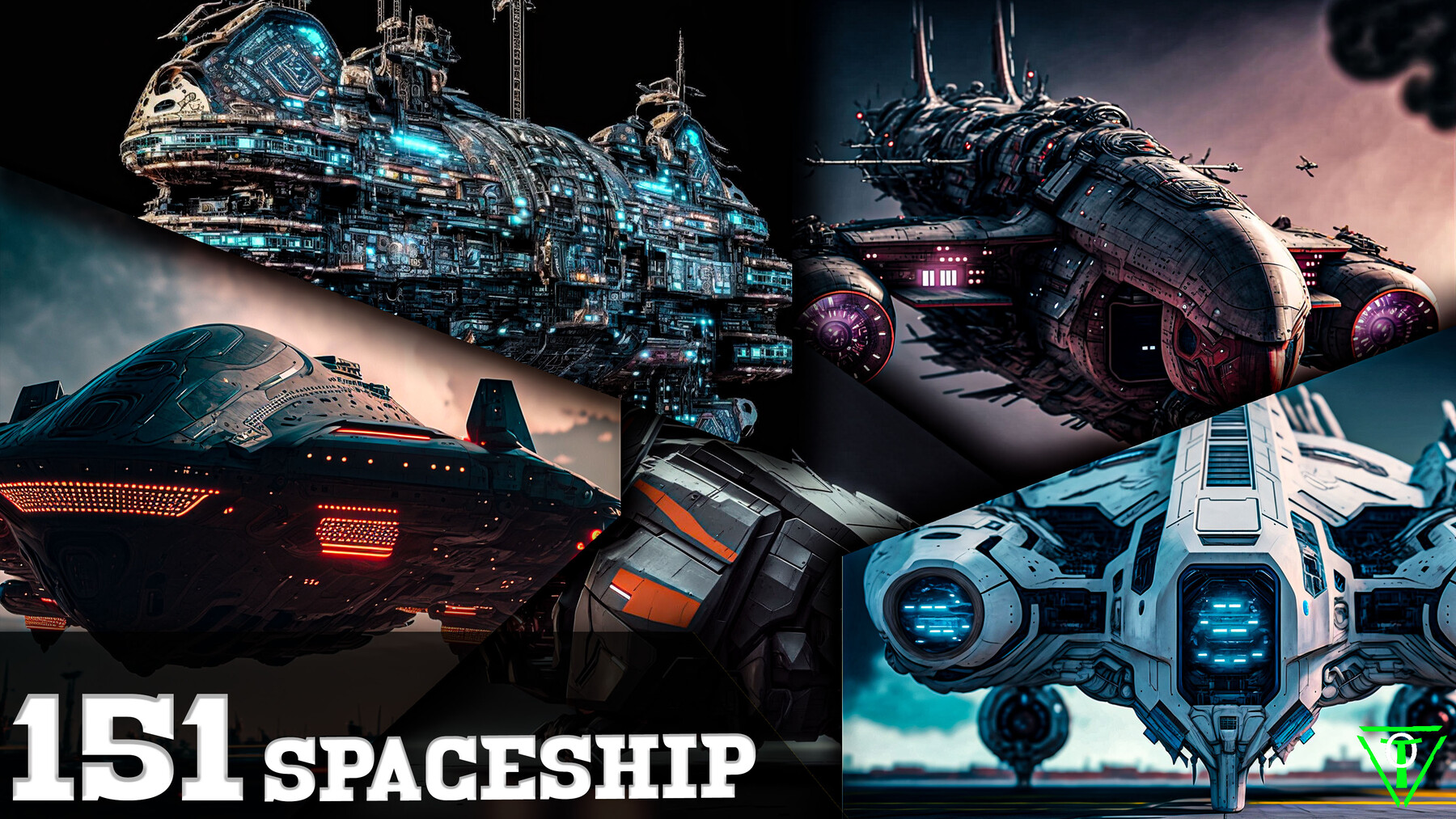 ArtStation - 151 Spaceship (More Than 8K Resolution) | Artworks