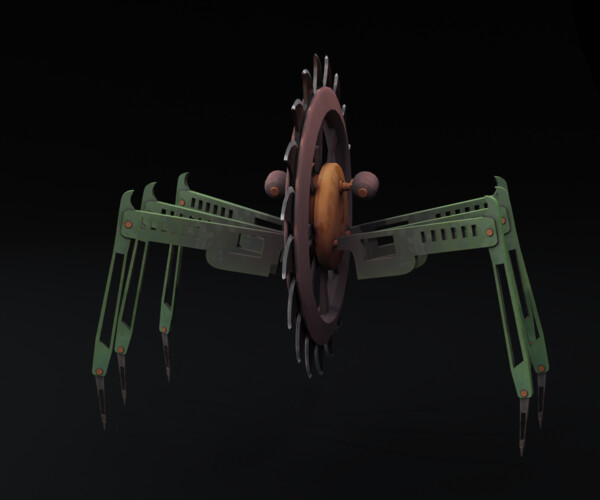 ArtStation - Stylized Mechanic Spider | Game Assets