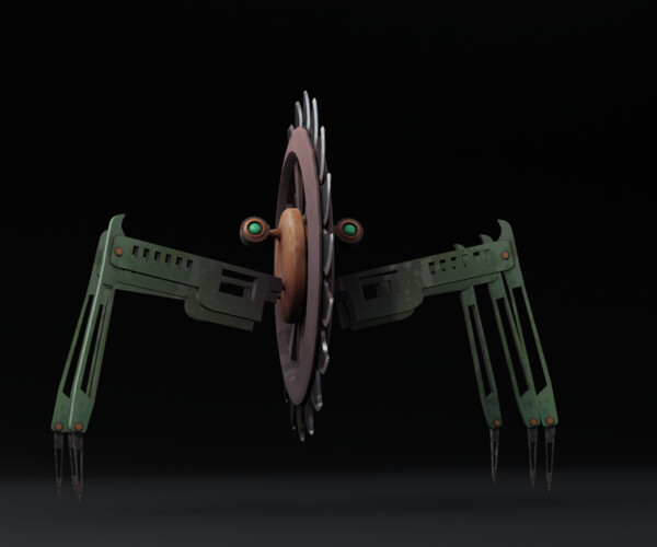 ArtStation - Stylized Mechanic Spider | Game Assets