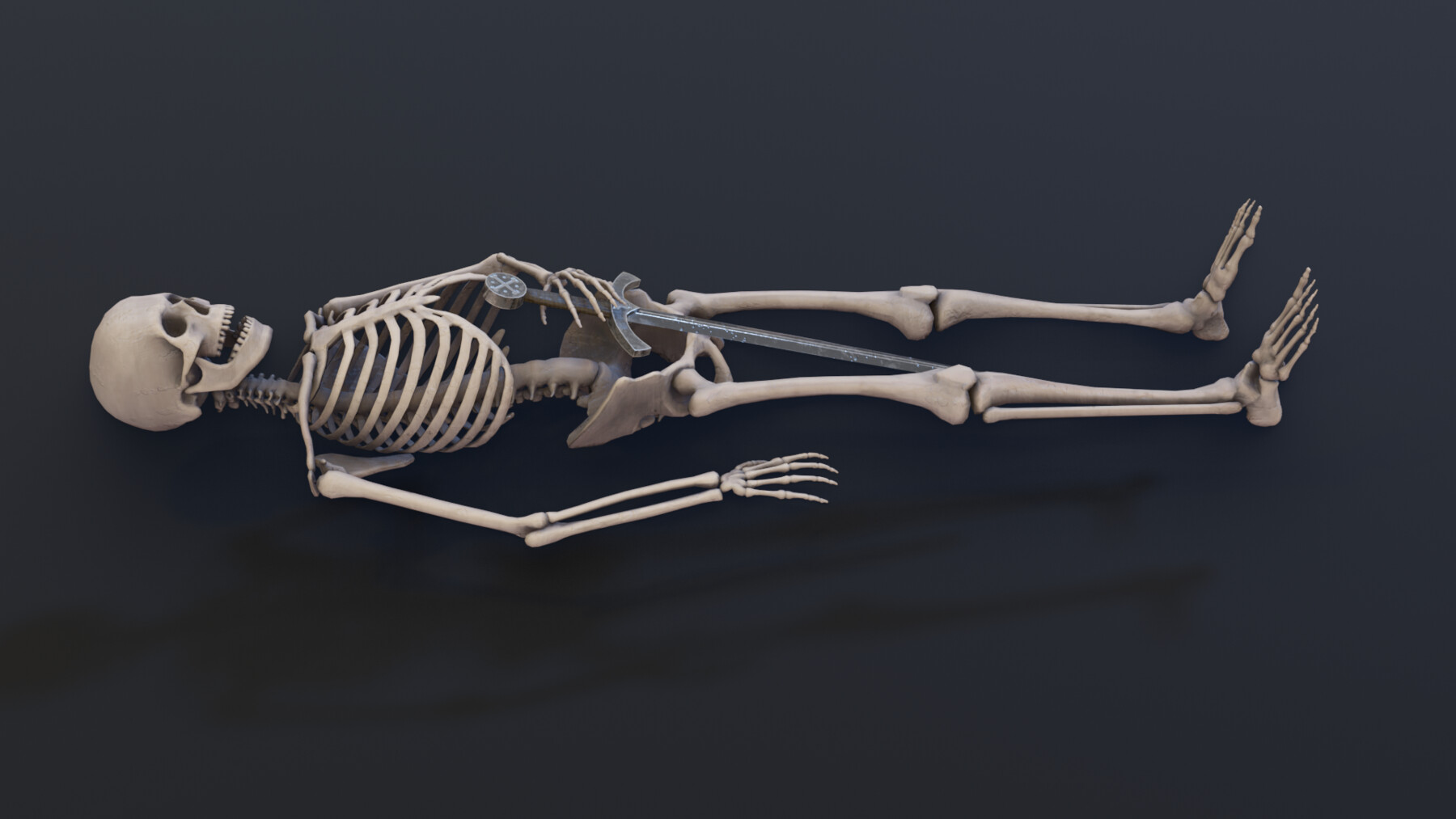 ArtStation - Coffin / skeleton | Game Assets