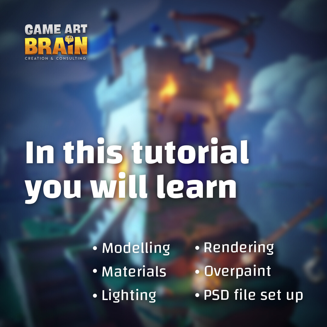 ArtStation - From 3D to Stylized Painting - a 10 Part Tutorial on a 3D ...