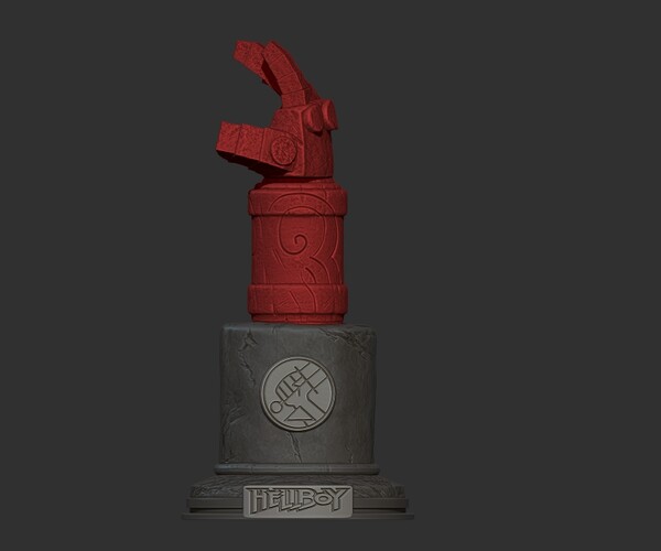 ArtStation - hellboy hand of doom 3d print model | Resources