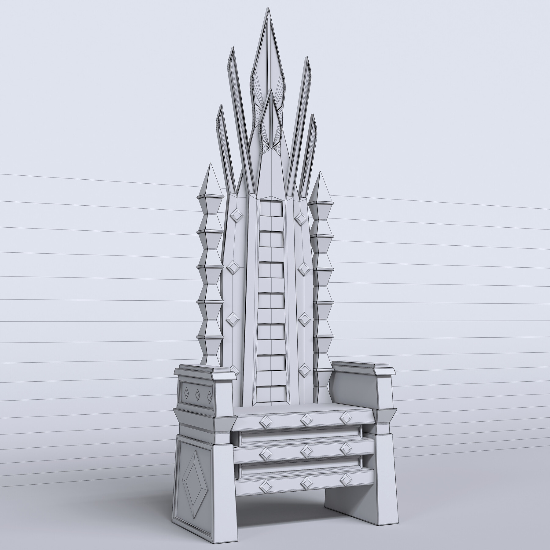 ArtStation - THRONE-2 | Game Assets