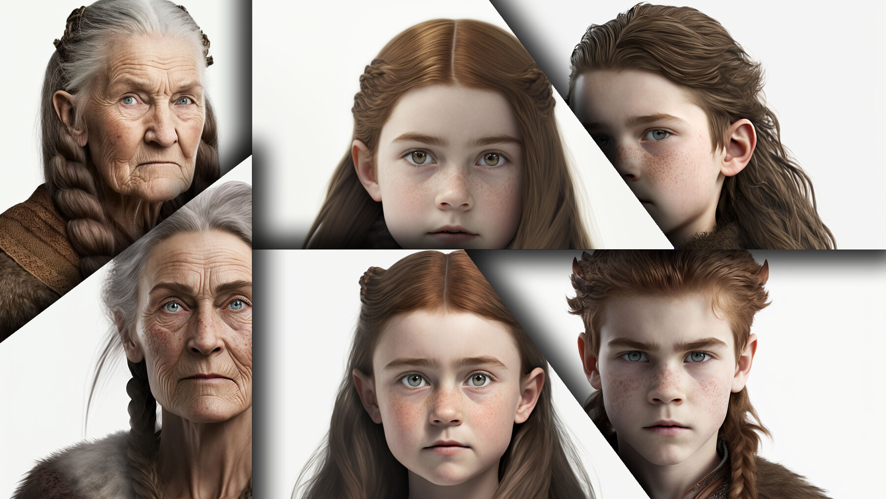 ArtStation - 100 Viking Hair Reference (4K Resolution) | Artworks