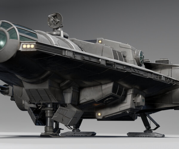 ArtStation - Barloz Light Freighter - Star Wars | Game Assets