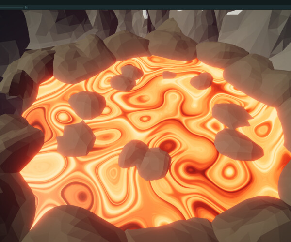 Artstation Unity Vfx Lava Effect Game Assets