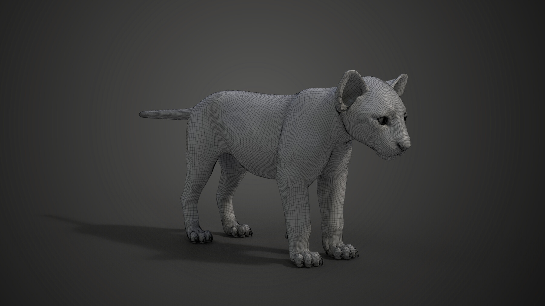 ArtStation - Lion Cub Animated | VFX Grace | Game Assets