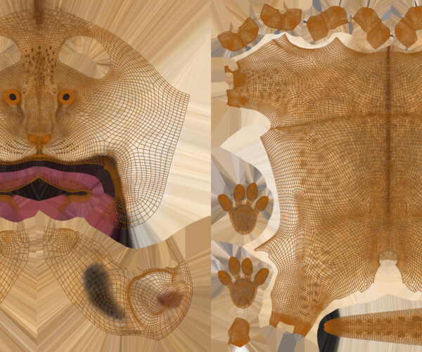 ArtStation - Lion Cub Animated | VFX Grace | Game Assets