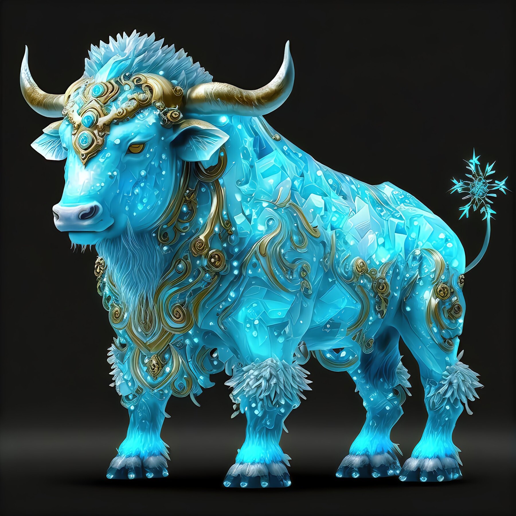 ArtStation - crystal animal | Artworks